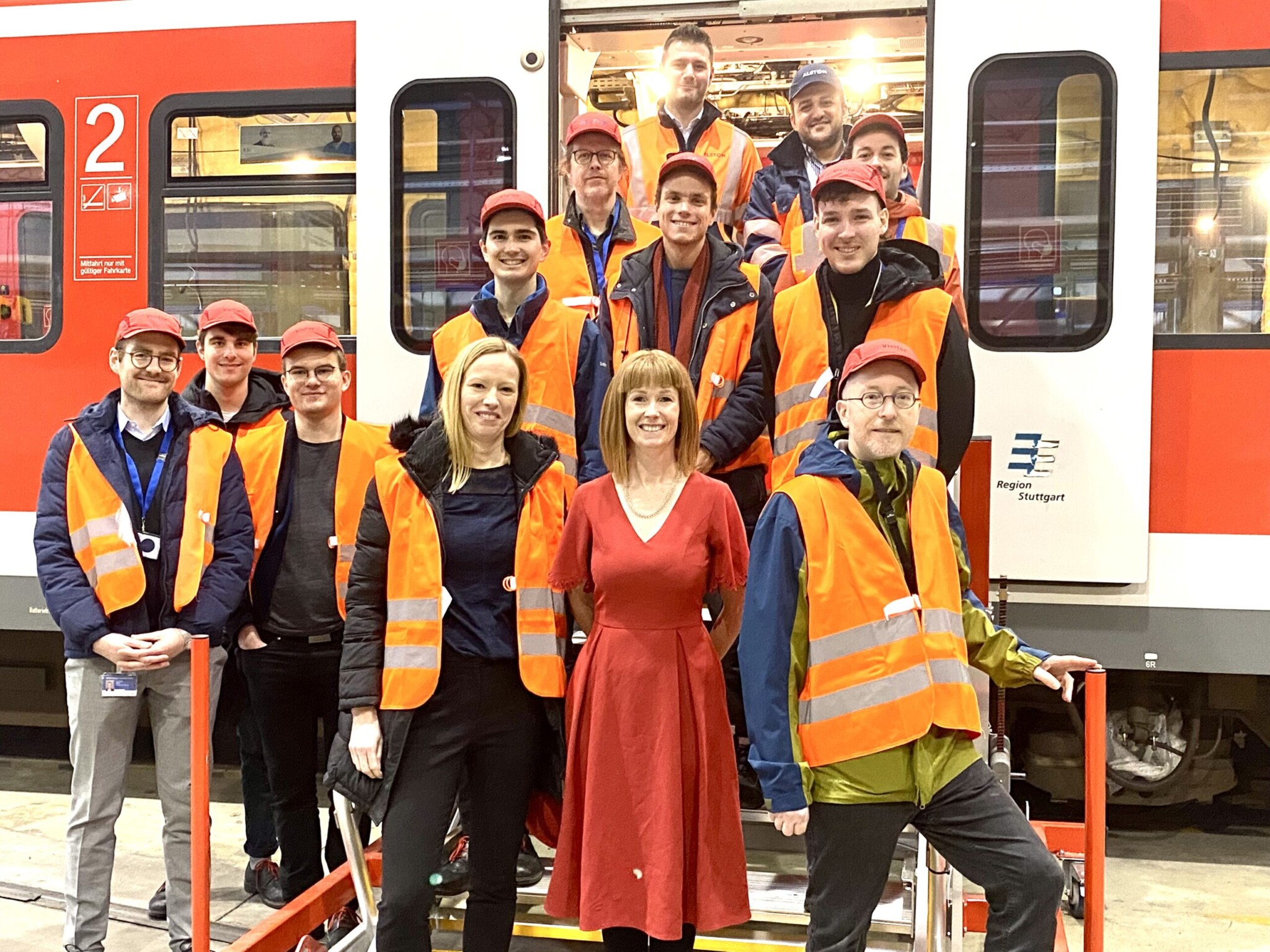 Besuch bei Alstom - Matthias Gastel